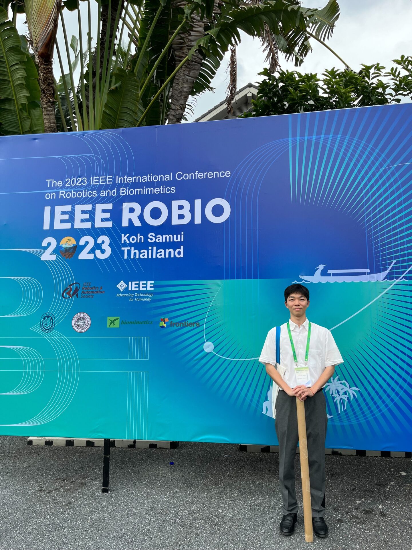 IEEE ROBIO 2023 in Samui, Thailand に参加 – Cooperative Robotics Lab.